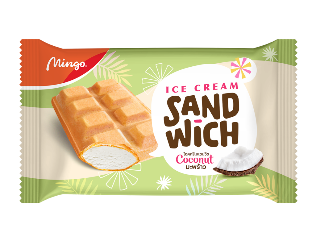 Sandwich Coconut - Mingo Ice Cream